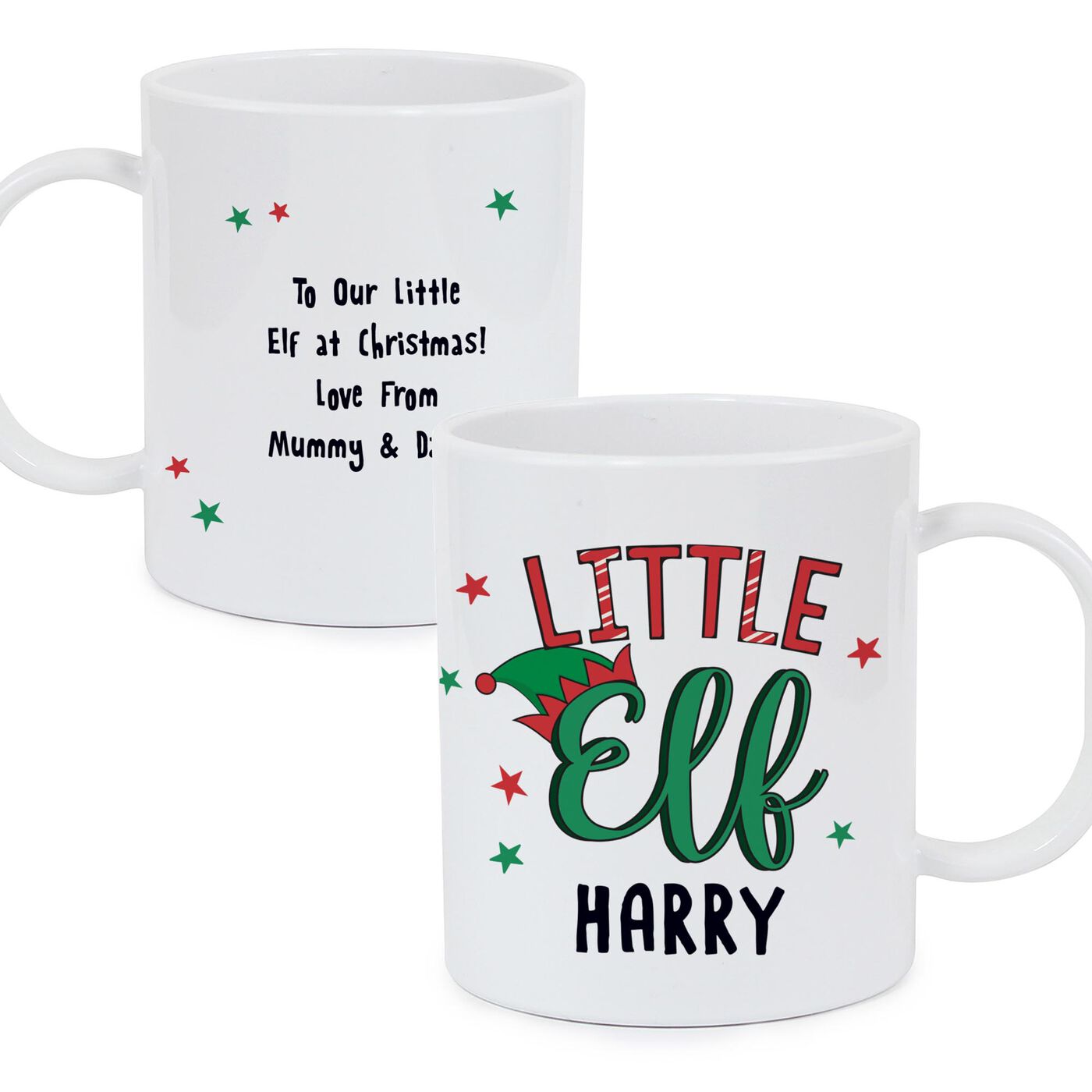 Buy Personalised Little Elf Plastic Mug for GBP 9.99 | Card Factory UK