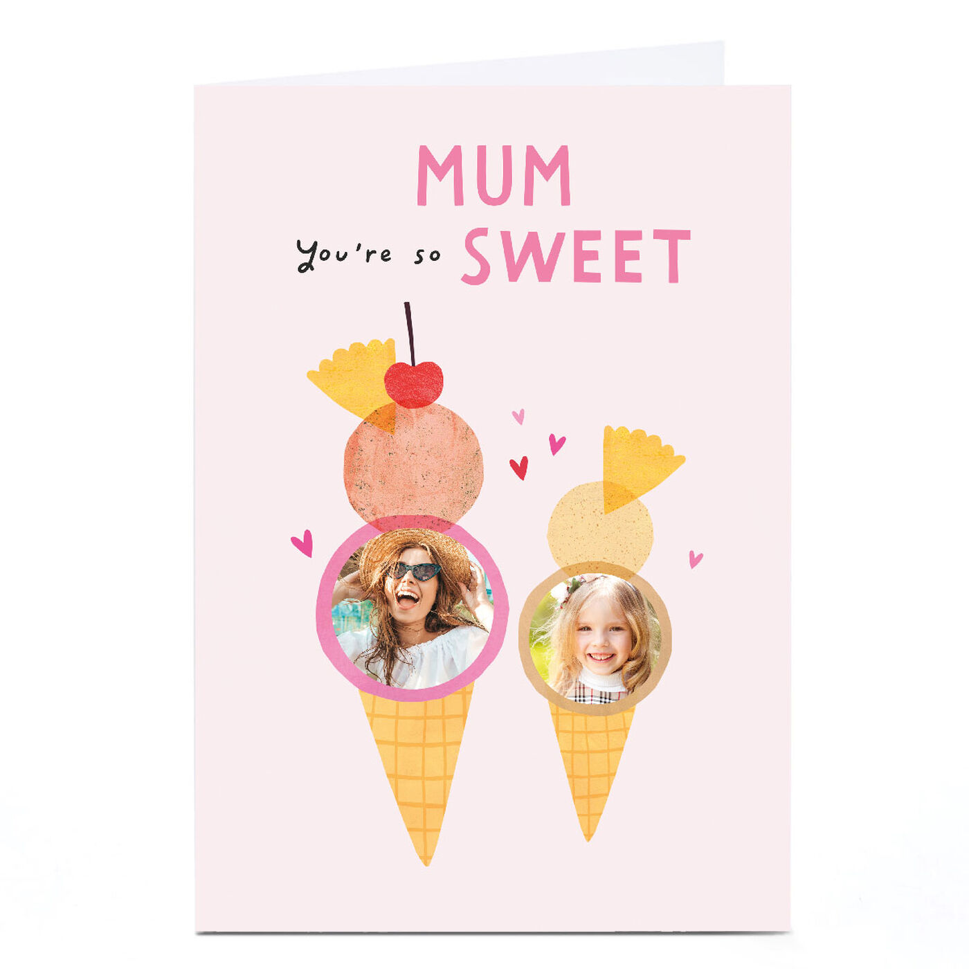 Buy Personalised Lemon And Sugar Mothers Day Card Mum Ice Cream For