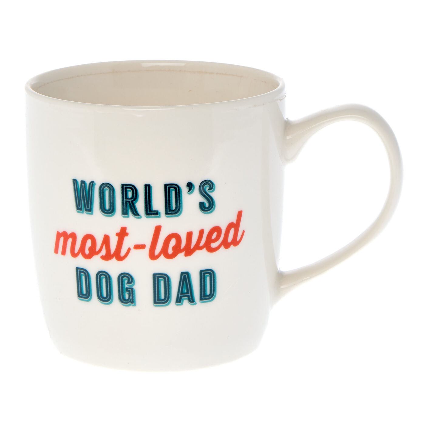 Buy World's Most Loved Dog Dad Mug for GBP 3.99 | Card Factory UK