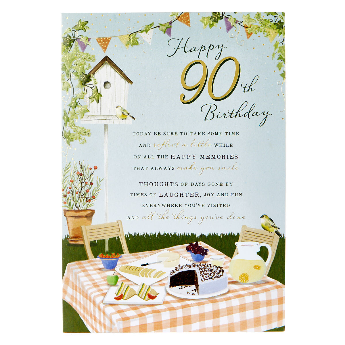 Happy 90th Birthday Card Happy Birthday 90th Pop Up Card 90th Birthday ...