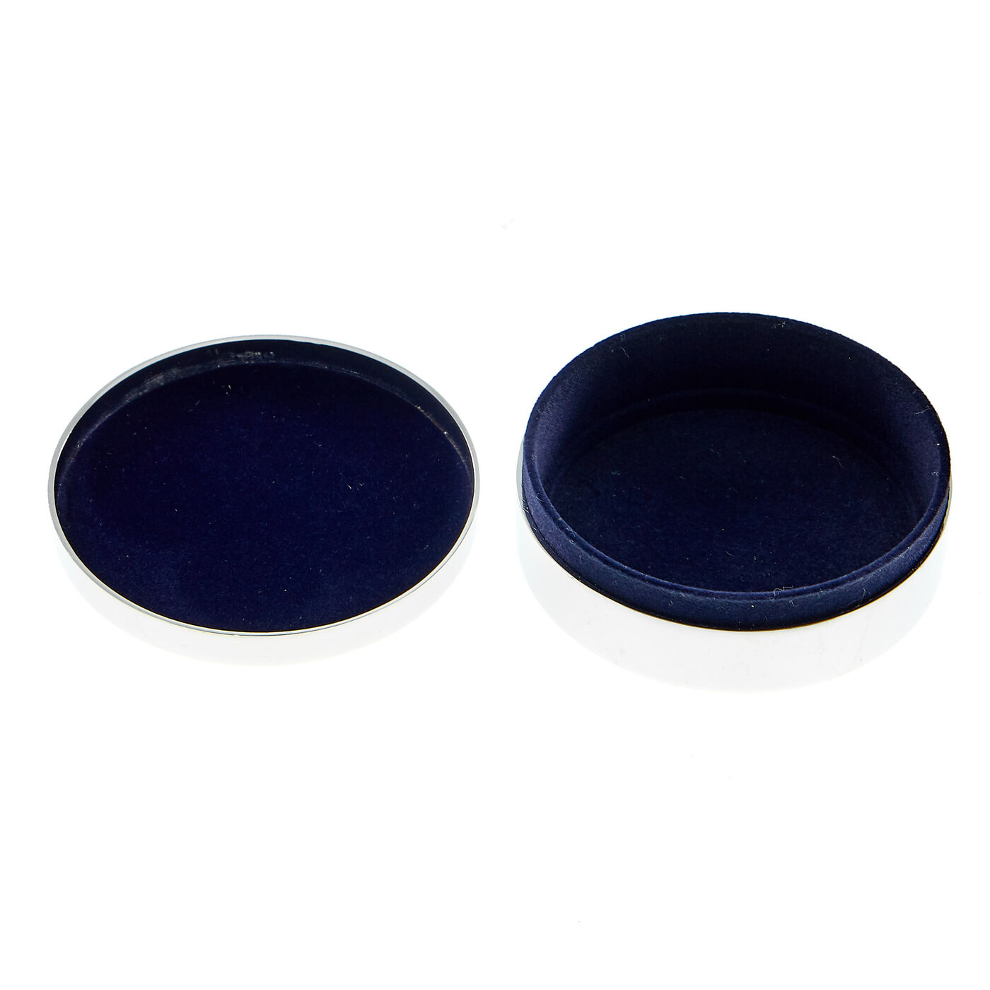 Buy Round Silver Plated Trinket Box for GBP 2.99 | Card Factory UK