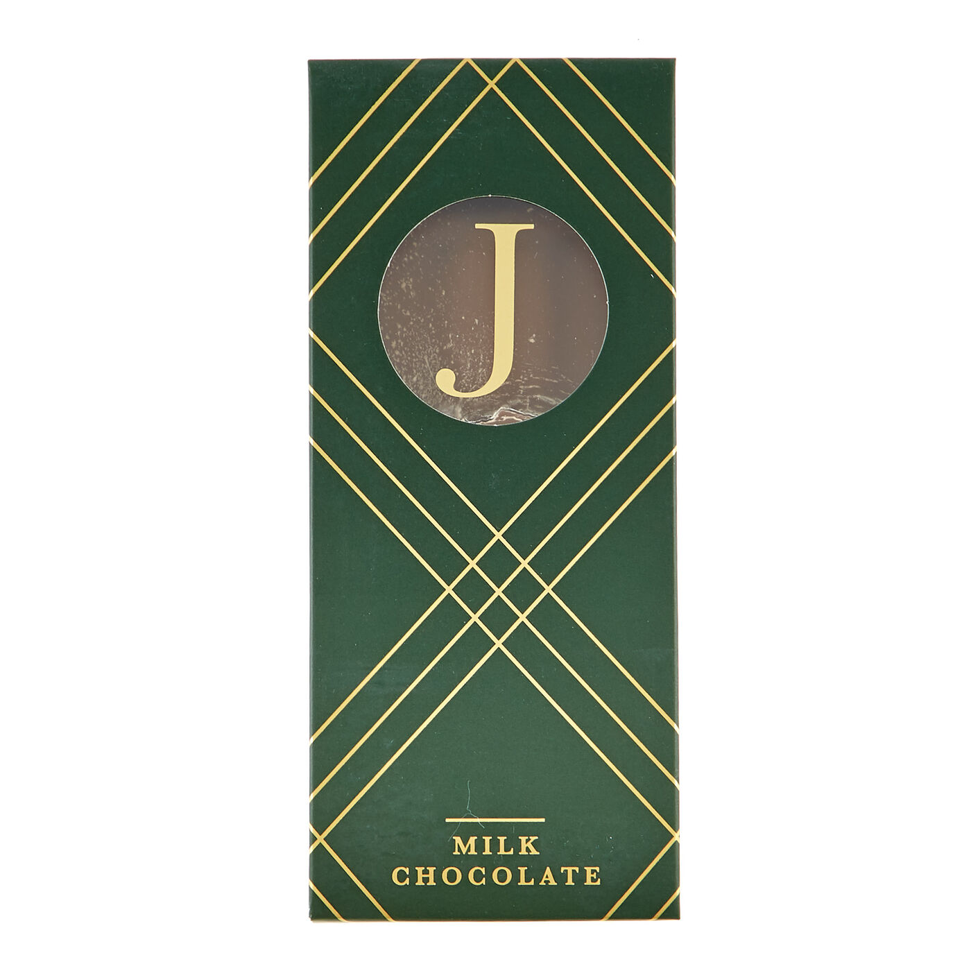 Buy Letter J Milk Chocolate Slab for GBP 0.99 | Card Factory UK