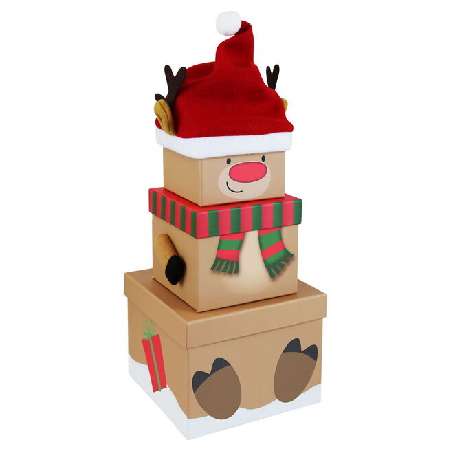 Small & Large Christmas Gift Boxes With Lids - Card Factory
