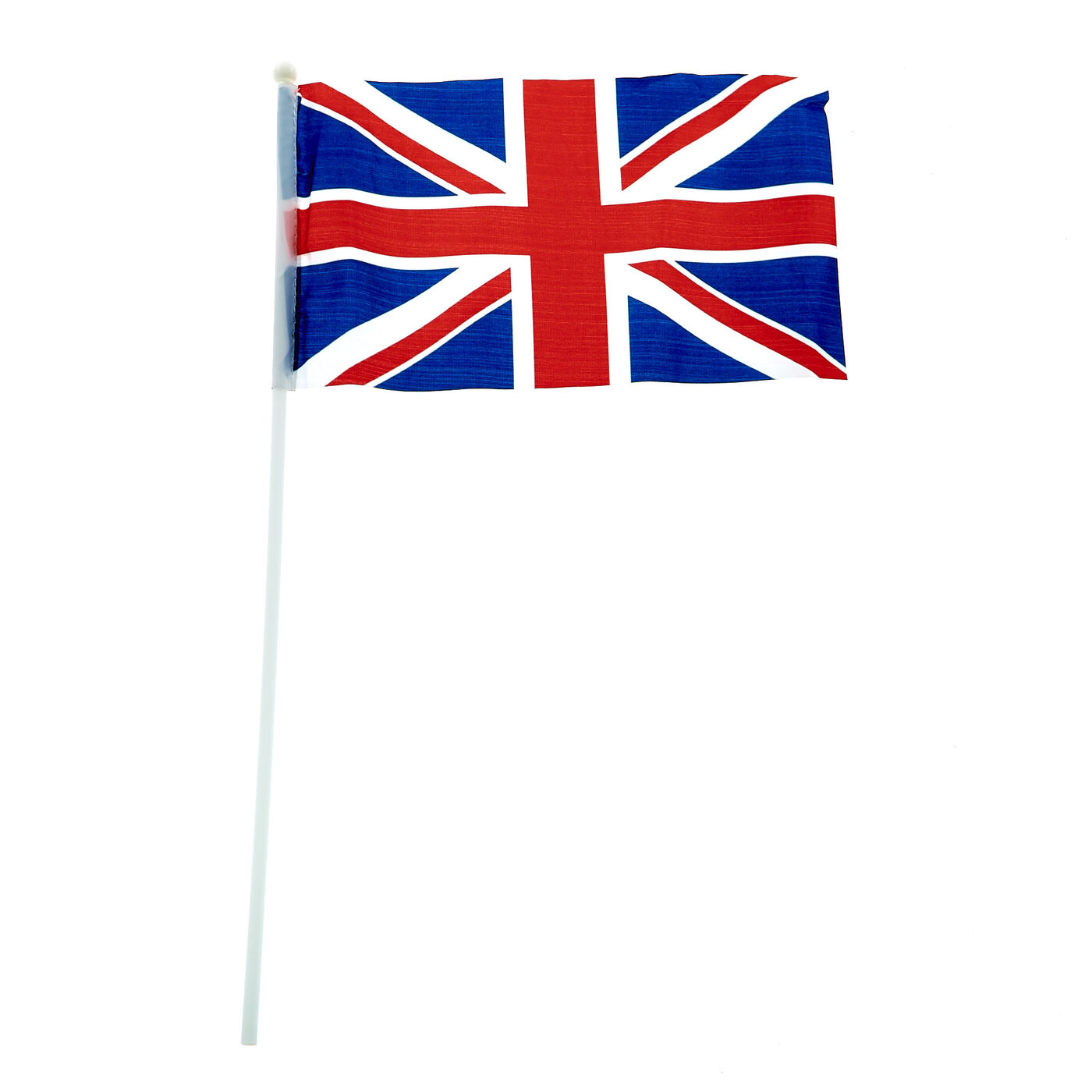 Buy Union Jack Handheld Flags - Pack Of 12 for GBP 3.99 | Card Factory UK