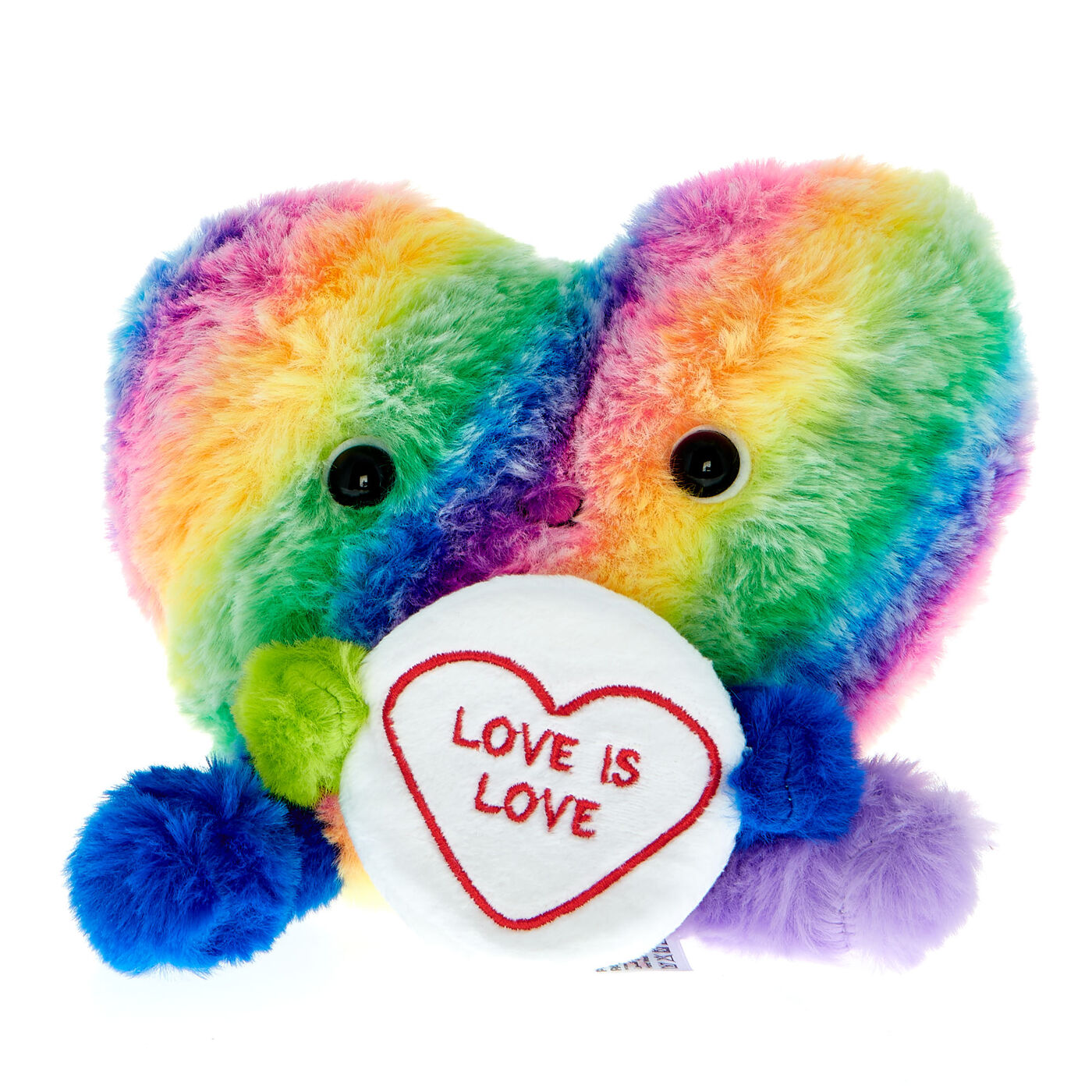 Buy Swizzels Love Hearts Rainbow Heart Soft Toy for GBP 6.99 | Card ...