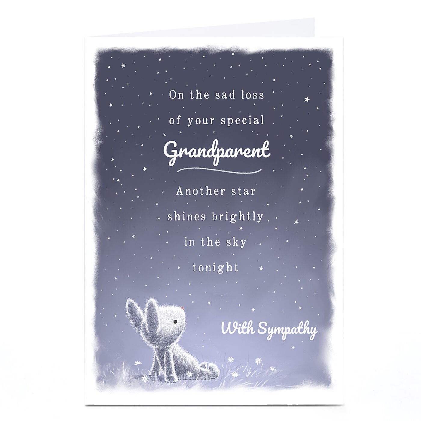 Buy Personalised Sympathy Card - With Sympathy for GBP 2.99 | Card ...