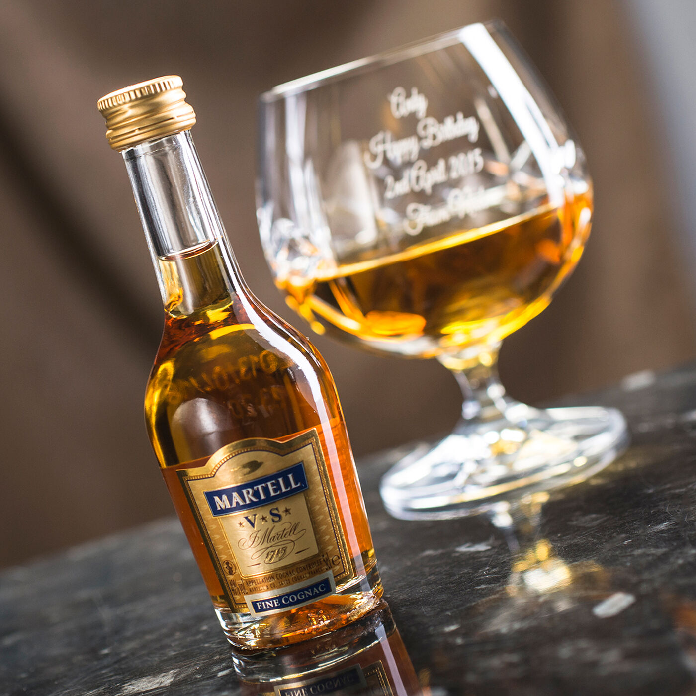 Buy Engraved Crystal Brandy Glass & Brandy Gift Set for GBP 35.99 ...