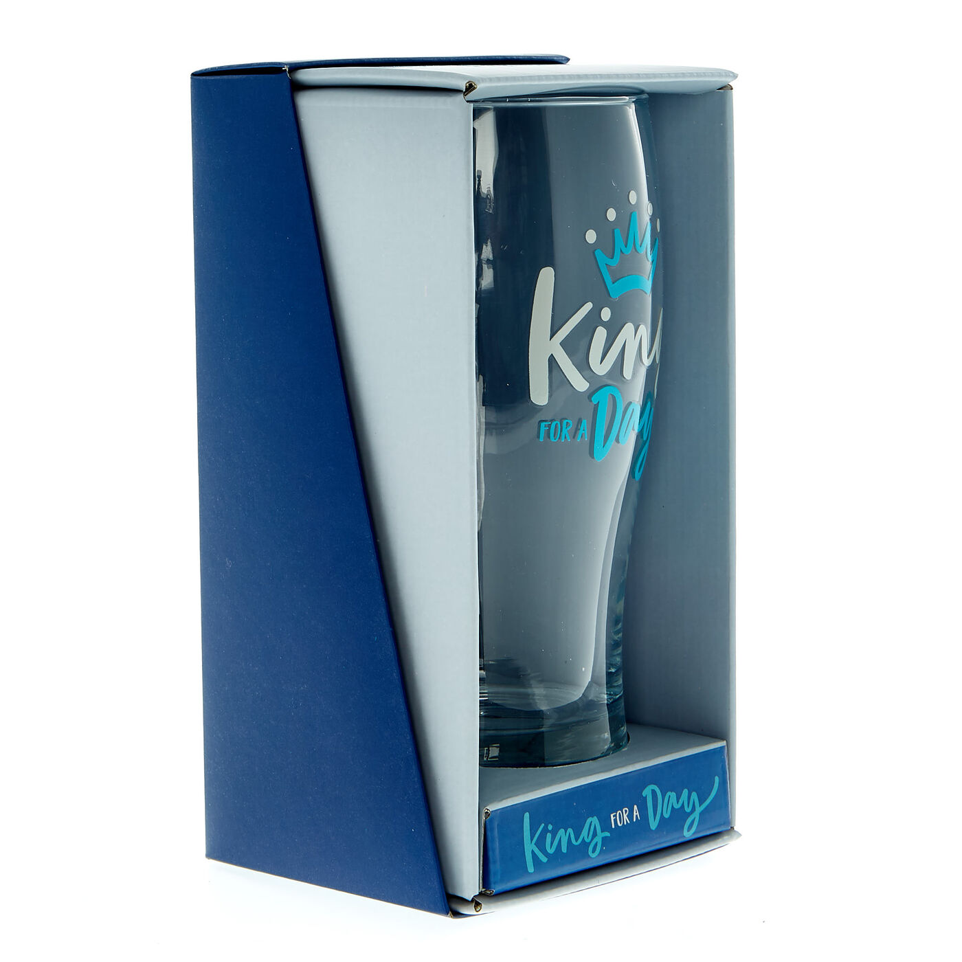 Buy King For a Day Pint Glass for GBP 2.99 | Card Factory UK