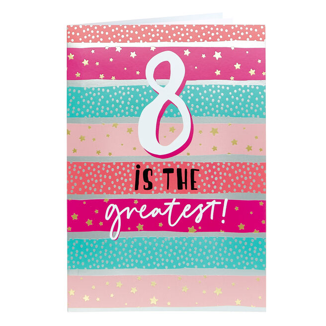 8th Birthday Cards | cardfactory