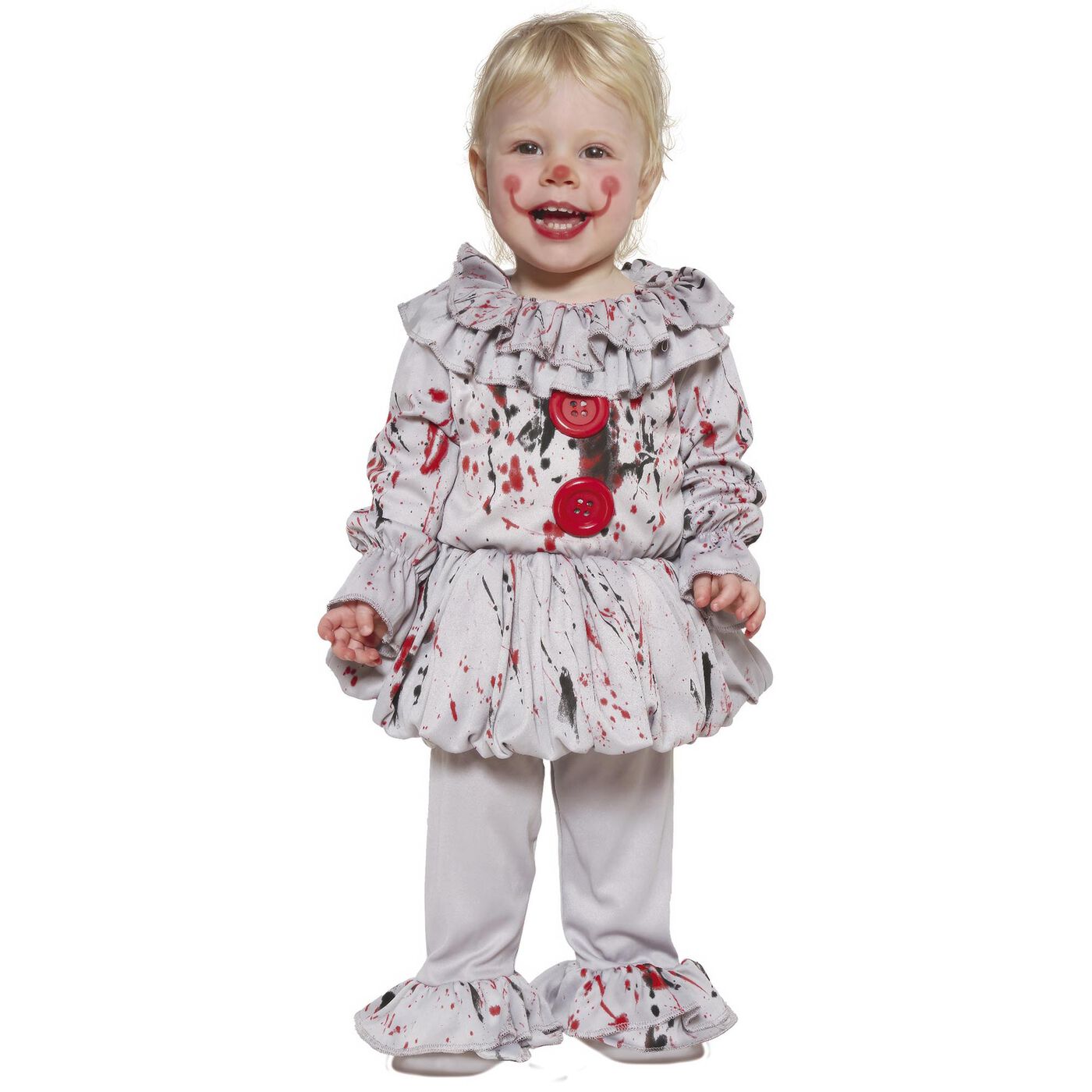 Buy Baby Bad Clown Infant Fancy Dress Costume for GBP 19.99 | Card ...