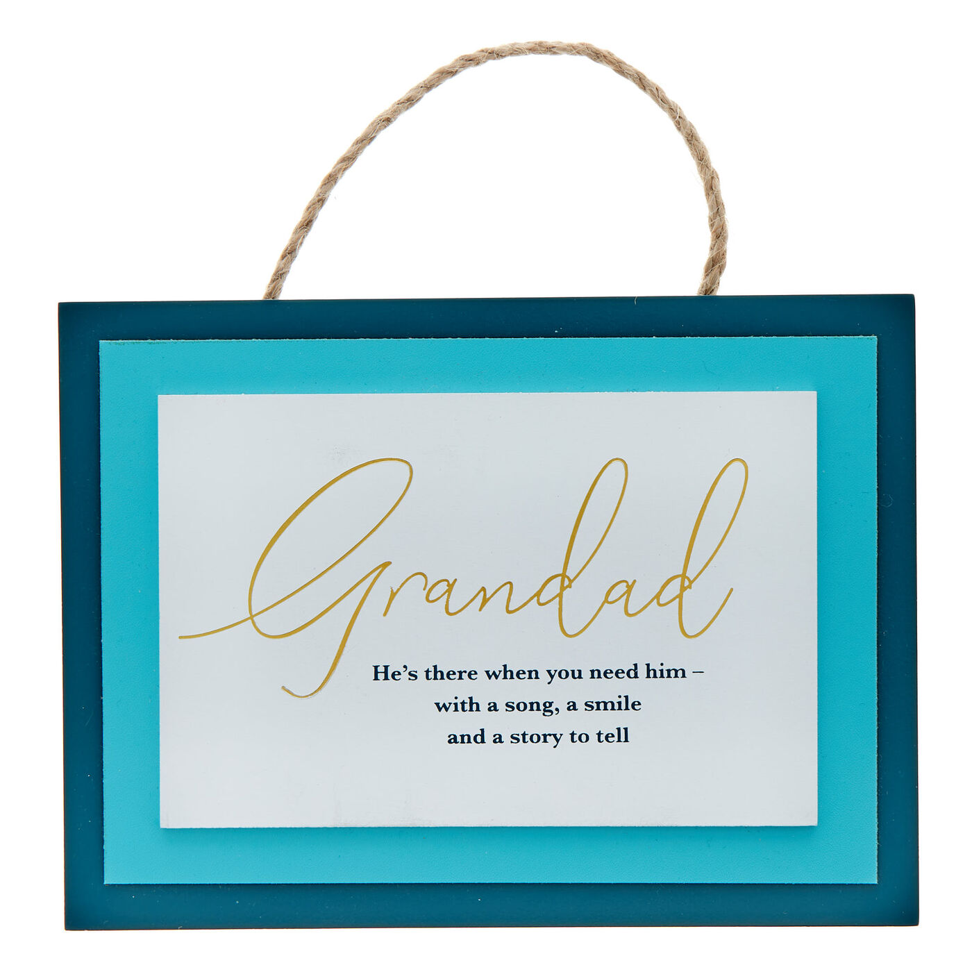 Buy Sentimental Grandad Quote Hanging Plaque for GBP 1.50 | Card Factory UK