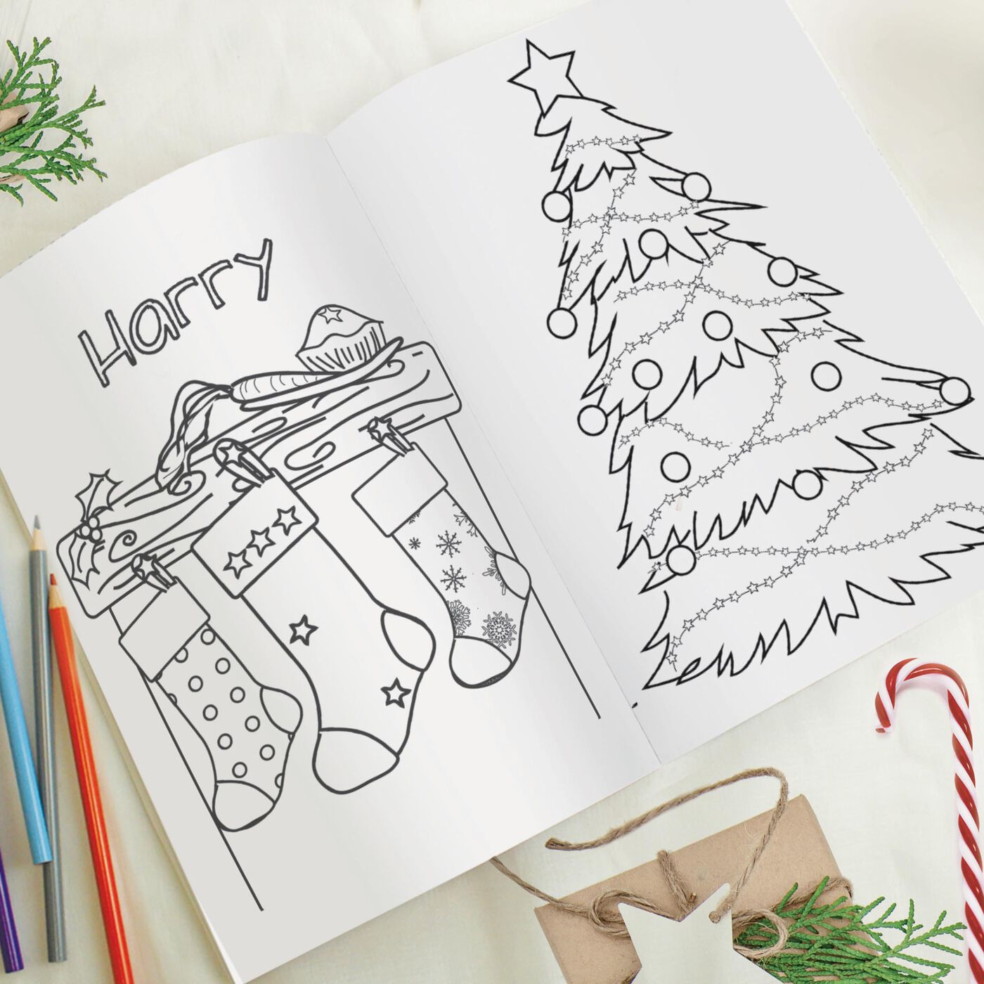 Buy Personalised Its Christmas Elf Colouring Book for GBP 8.99 | Card ...