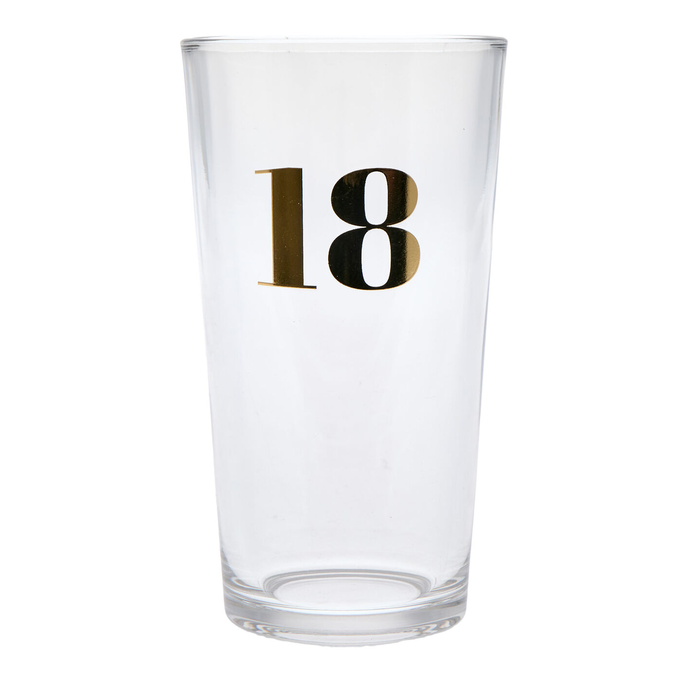 Buy Blue & Gold 18th Birthday Pint Glass for GBP 4.99 | Card Factory UK