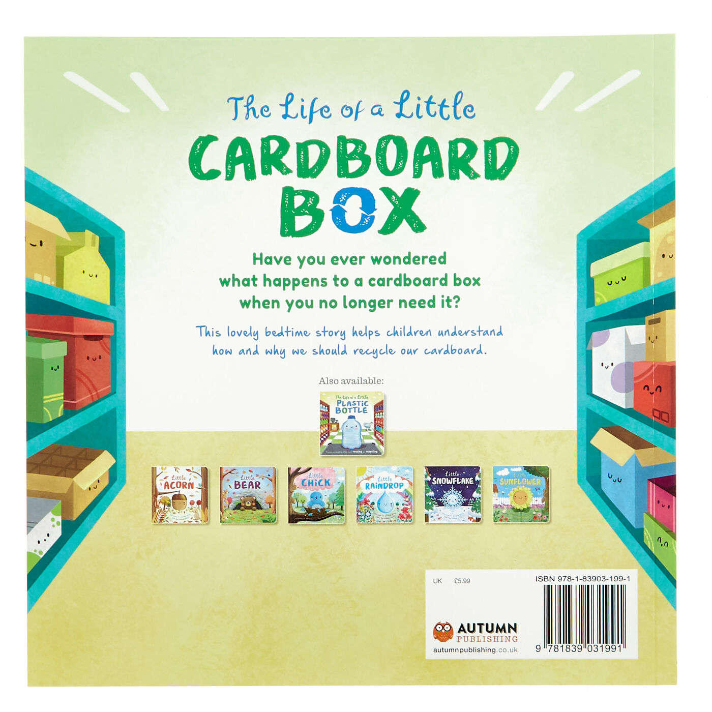 Buy The Life Of A Little Cardboard Box Storybook for GBP 1.29 | Card ...