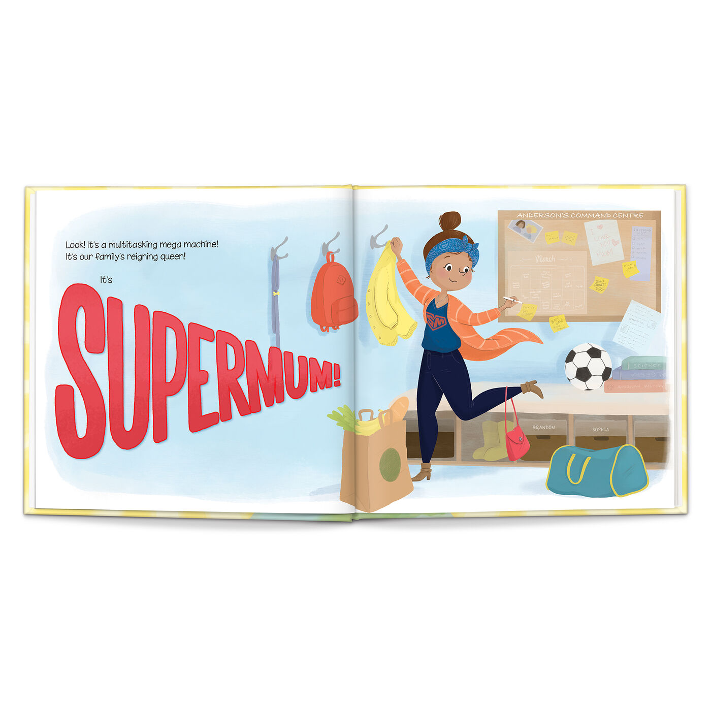 Buy Super Mum! Personalised Storybook for GBP 19.99 | Card Factory UK