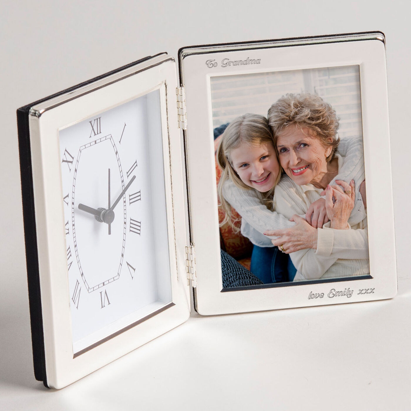Buy Engraved Clock & Photo Frame for GBP 29.99 | Card Factory UK