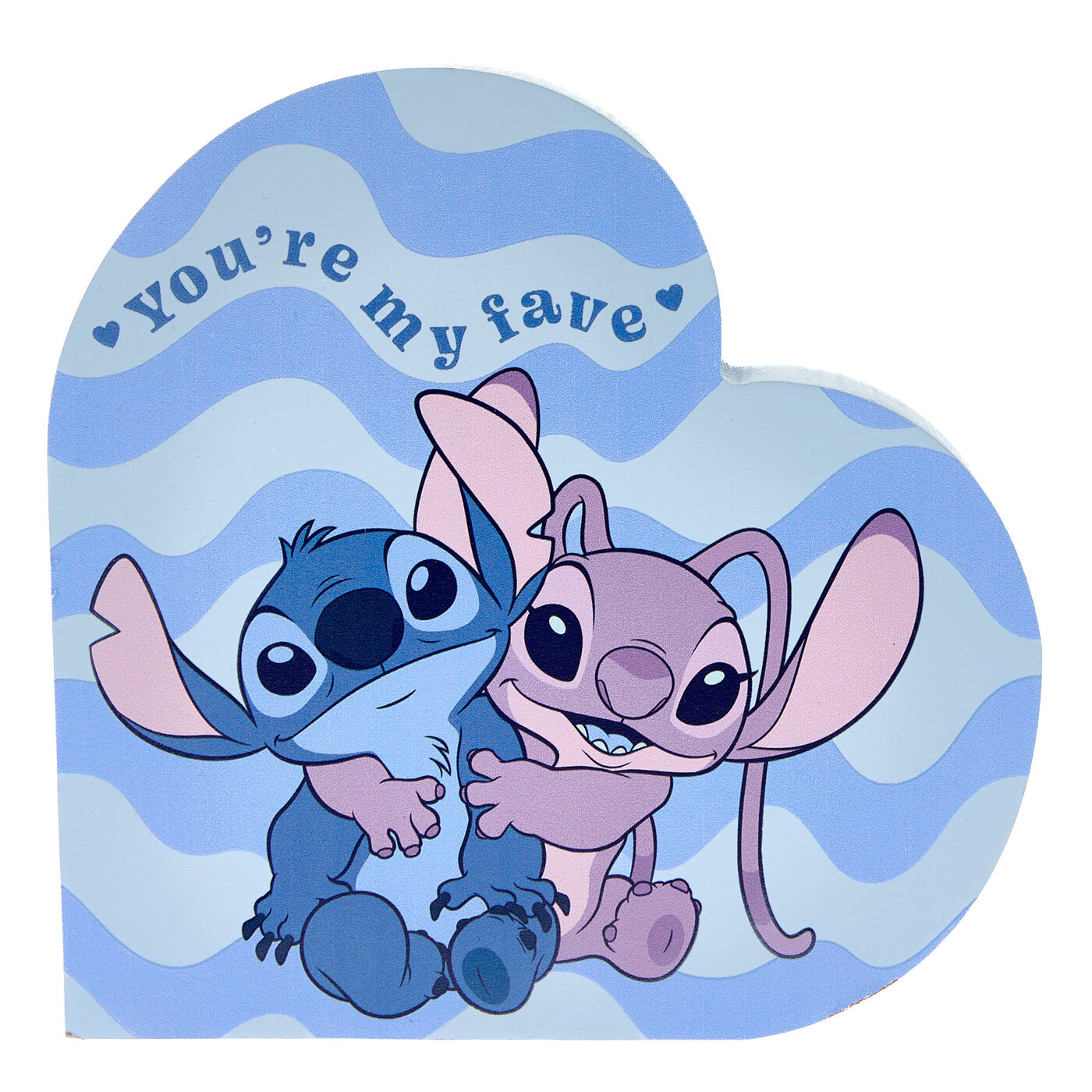 Buy Angel & Stitch You're My Fave Plaque for GBP 3.99 | Card Factory UK