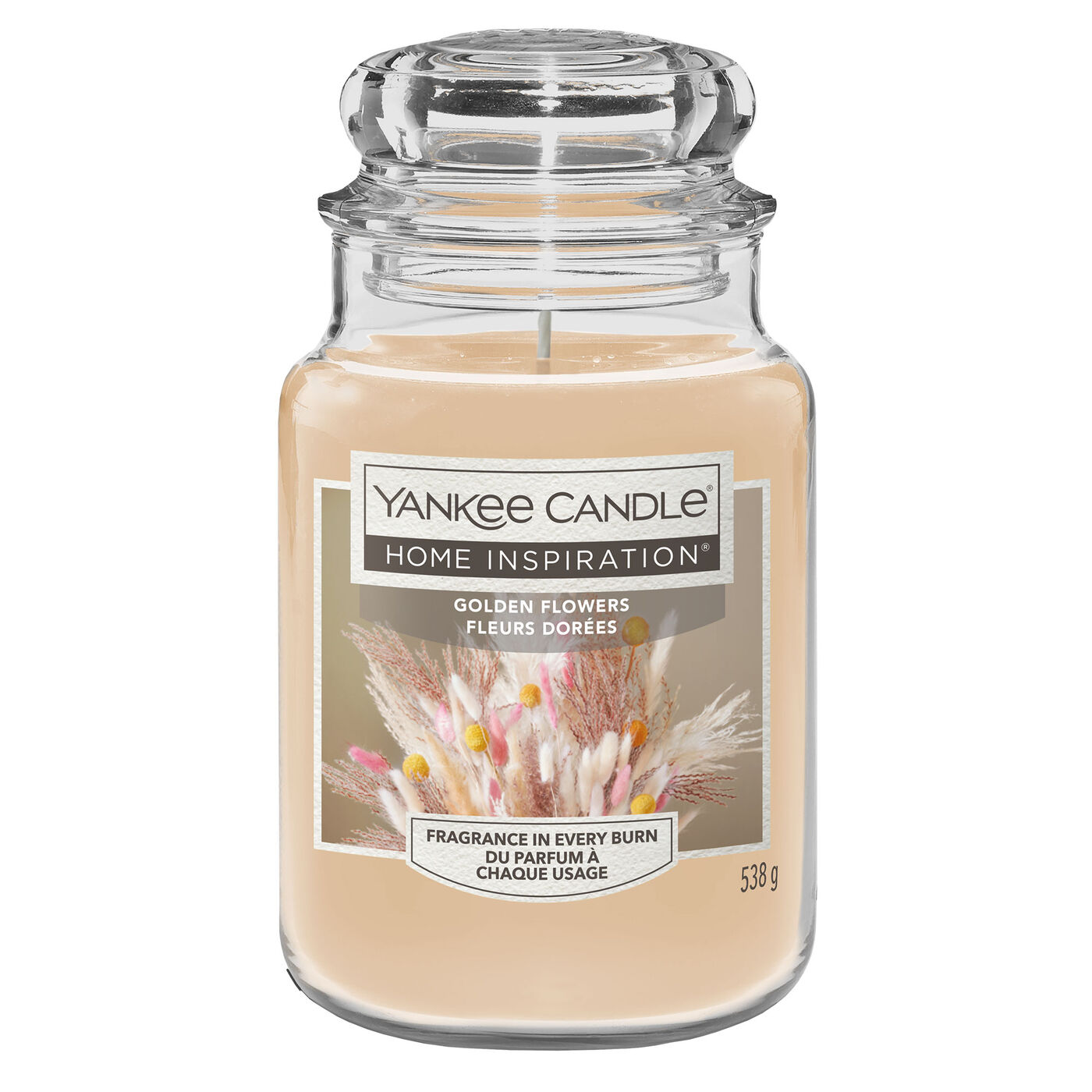 Buy Yankee Candle Home Inspiration Golden Flowers Large Candle for GBP ...
