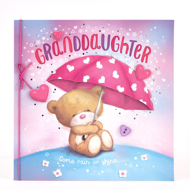 Granddaughter Birthday Cards Personalised Granddaughter Birthday Cards