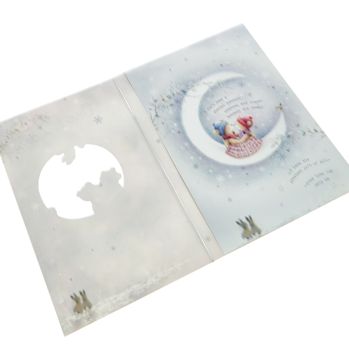 Buy Christmas Card - One I Love, Cute Bears On The Moon for GBP 1.99 ...