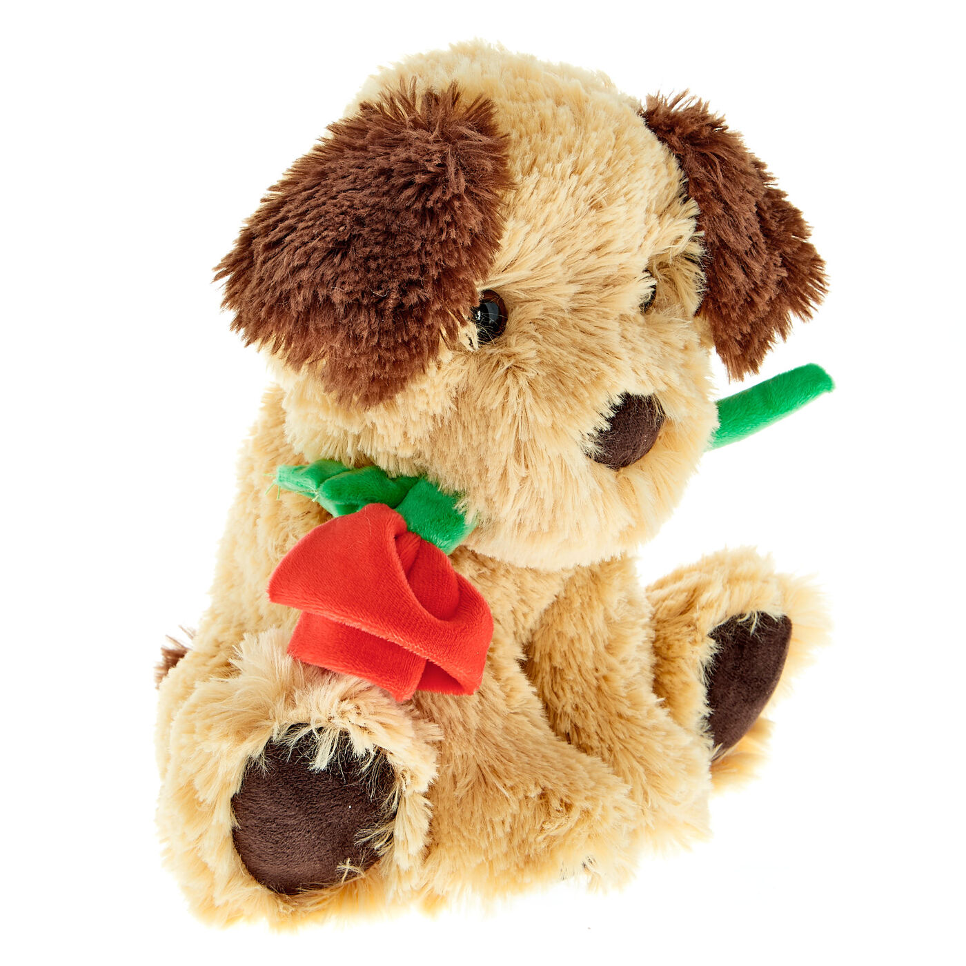Buy Dog With Rose Soft Toy for GBP 5.99 | Card Factory UK