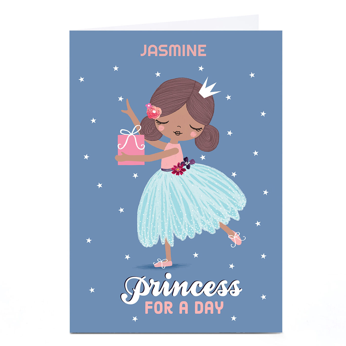 Buy Personalised Fairytale Birthday Card - Princess for a Day for GBP 2 ...