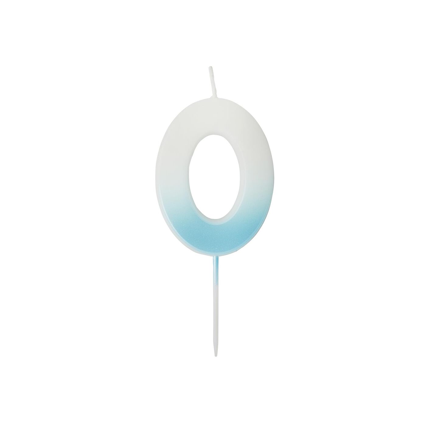 Buy Blue Ombre Number Cake Candle (0-9) for GBP 1.49 | Card Factory UK