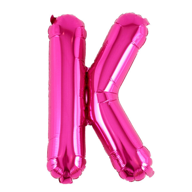 Letter Balloons, Large Gold, Silver & Pink Foil Alphabet Name Balloons ...
