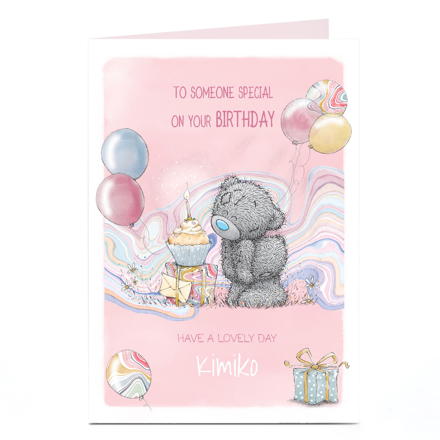 Buy Personalised Tatty Teddy Birthday Card - To Someone Special for GBP ...