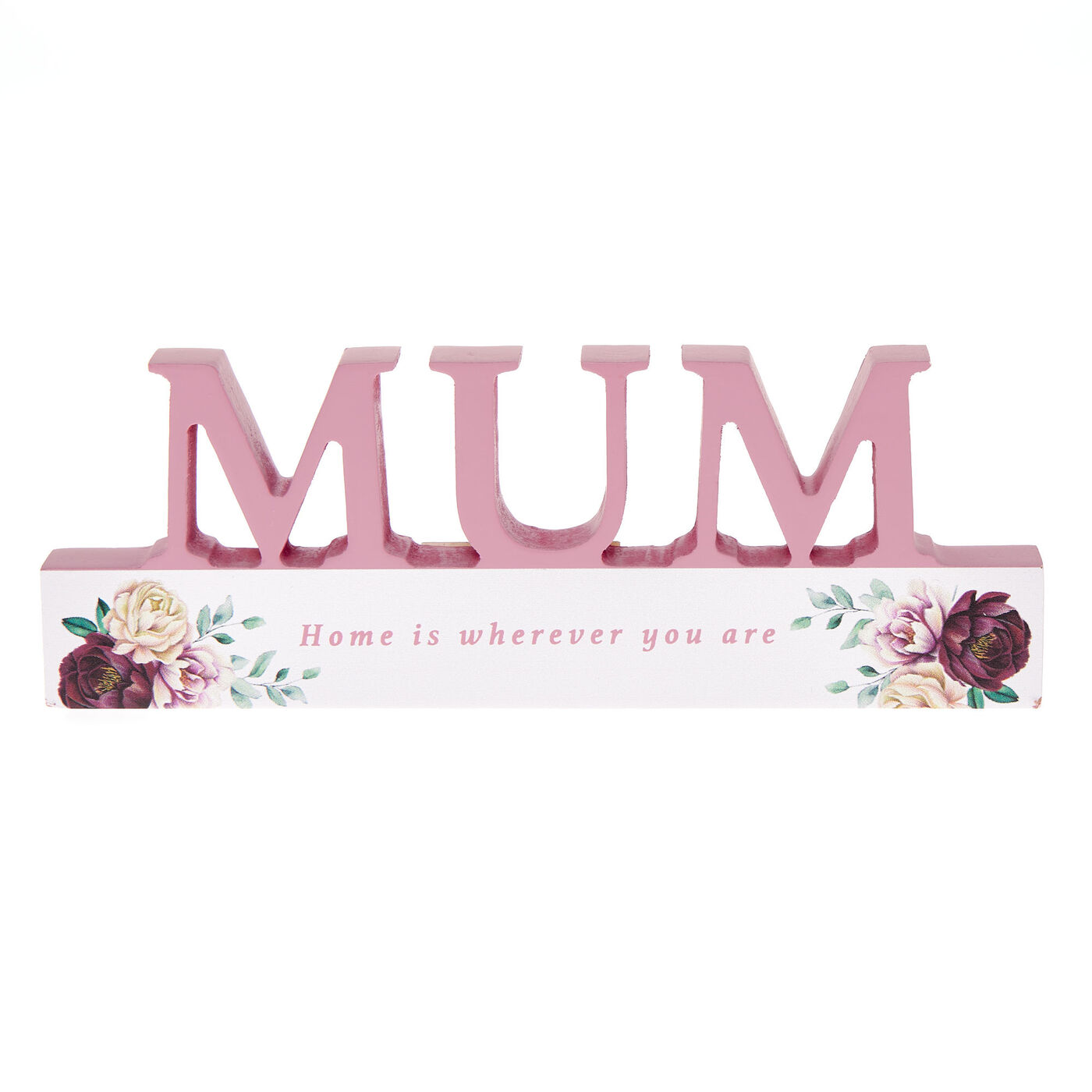 Buy Mum Home Is Wherever You Are Wooden Plaque for GBP 2.99 | Card ...