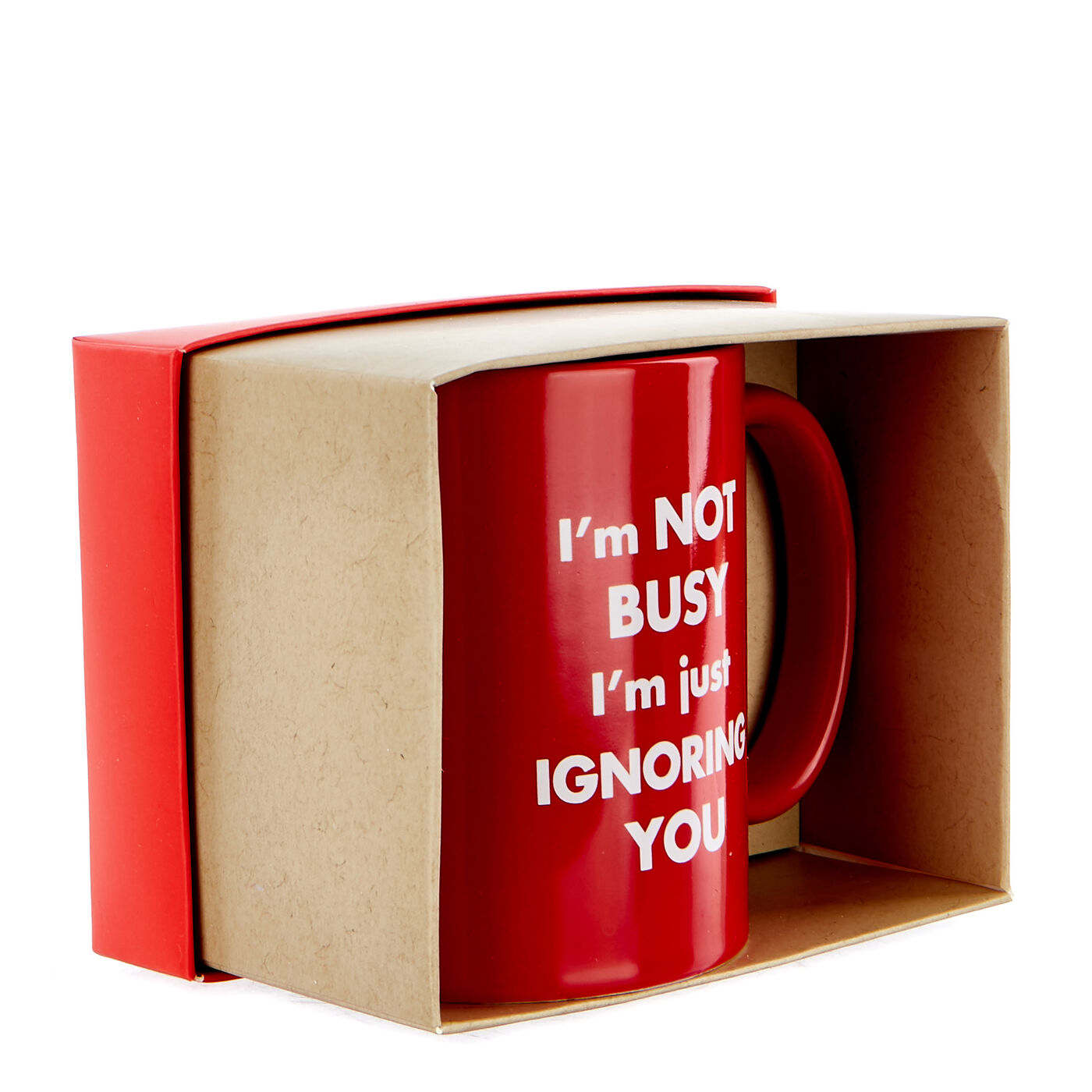 Buy Not Busy I'm Just Ignoring You Mug for GBP 3.99 | Card Factory UK