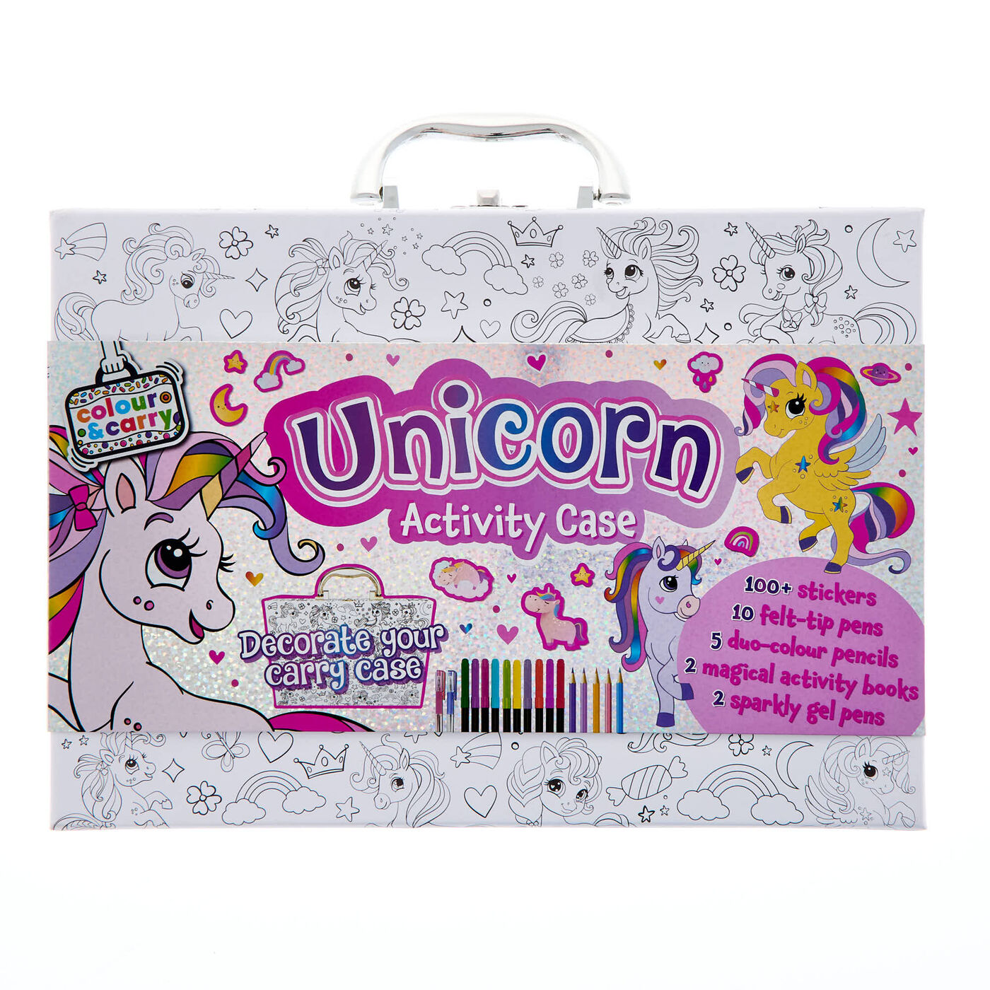 Buy Unicorn Colour & Carry Activity Case for GBP 6.99 | Card Factory UK