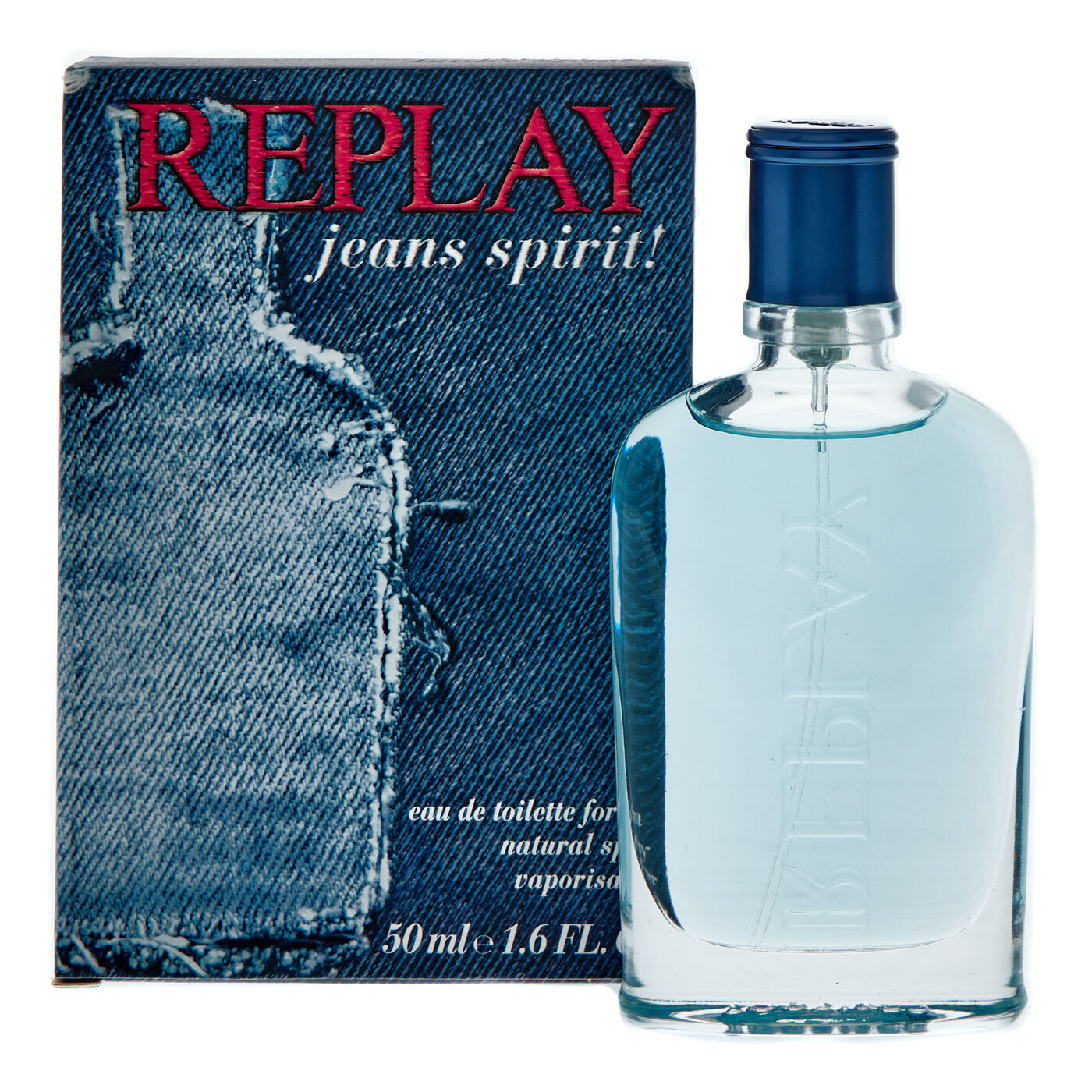 Buy Replay Jeans Spirit! For Him Eau De Toilette 50ml for GBP 9.99 ...