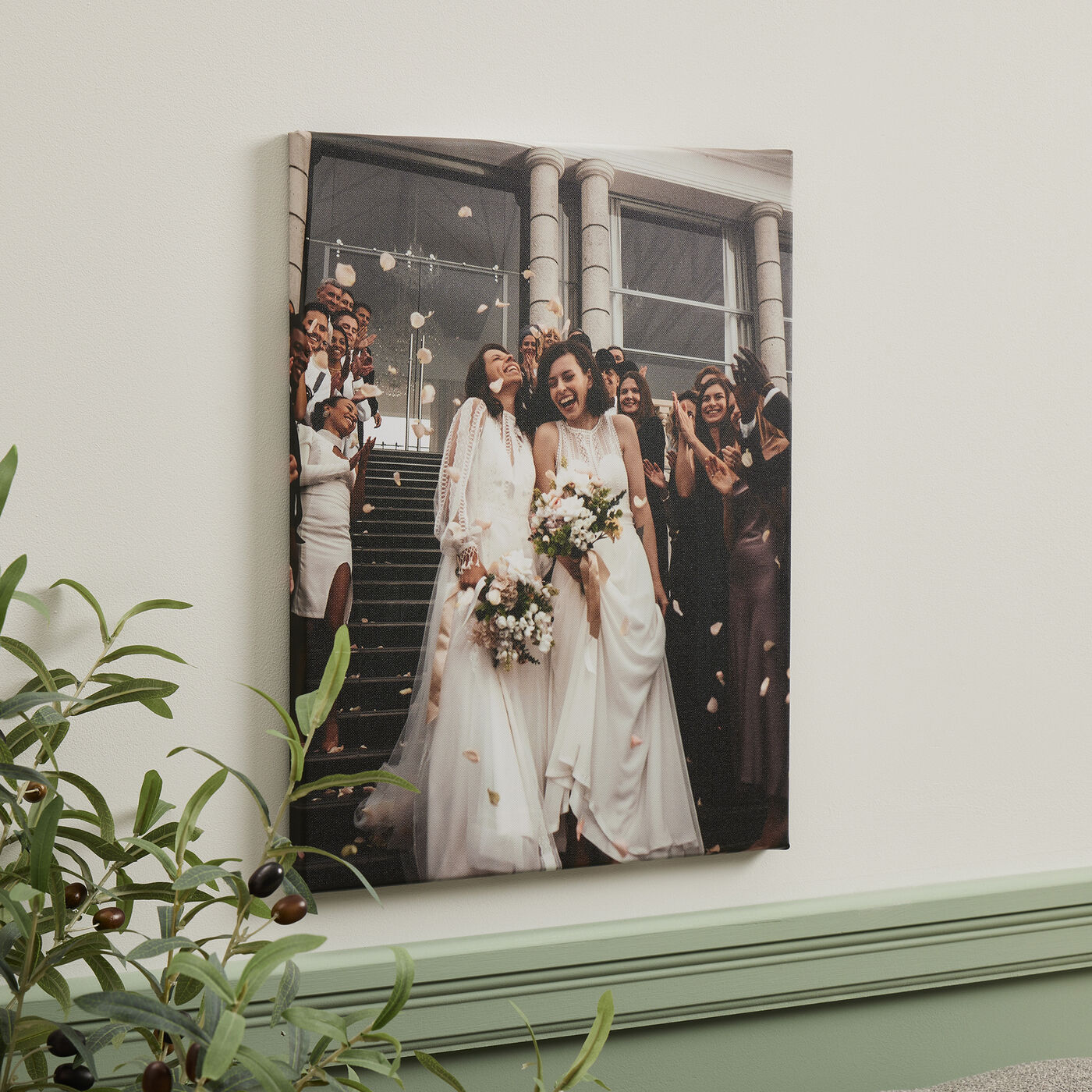 Buy Personalised Portrait Photo Canvas 50cm x 40cm for GBP 23.00 | Card Factory UK