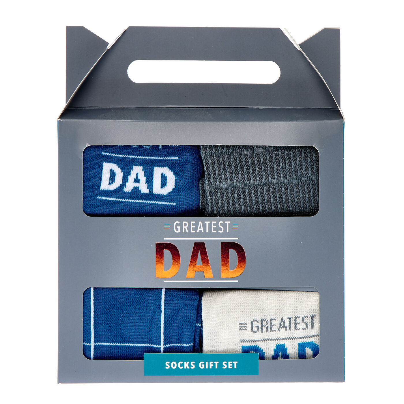 Buy Greatest Dad Socks Gift Set - 4 Pairs for GBP 3.99 | Card Factory UK