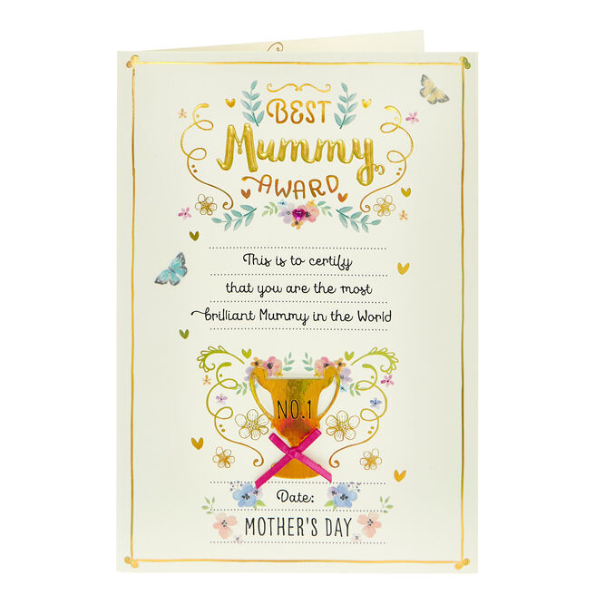 Mother's Day Cards for Mummy, Personalised Cards for Mother's Day 2022 ...