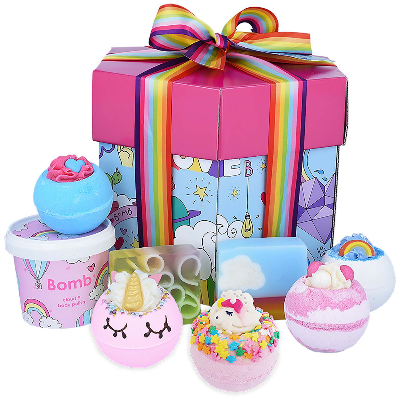 Buy Bomb Cosmetics Unicorn Universe Hexagonal Gift Box for GBP 29.00 ...