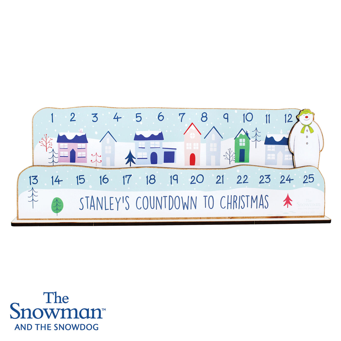 Buy Personalised The Snowman Christmas Advent Countdown Kit for GBP 16. ...
