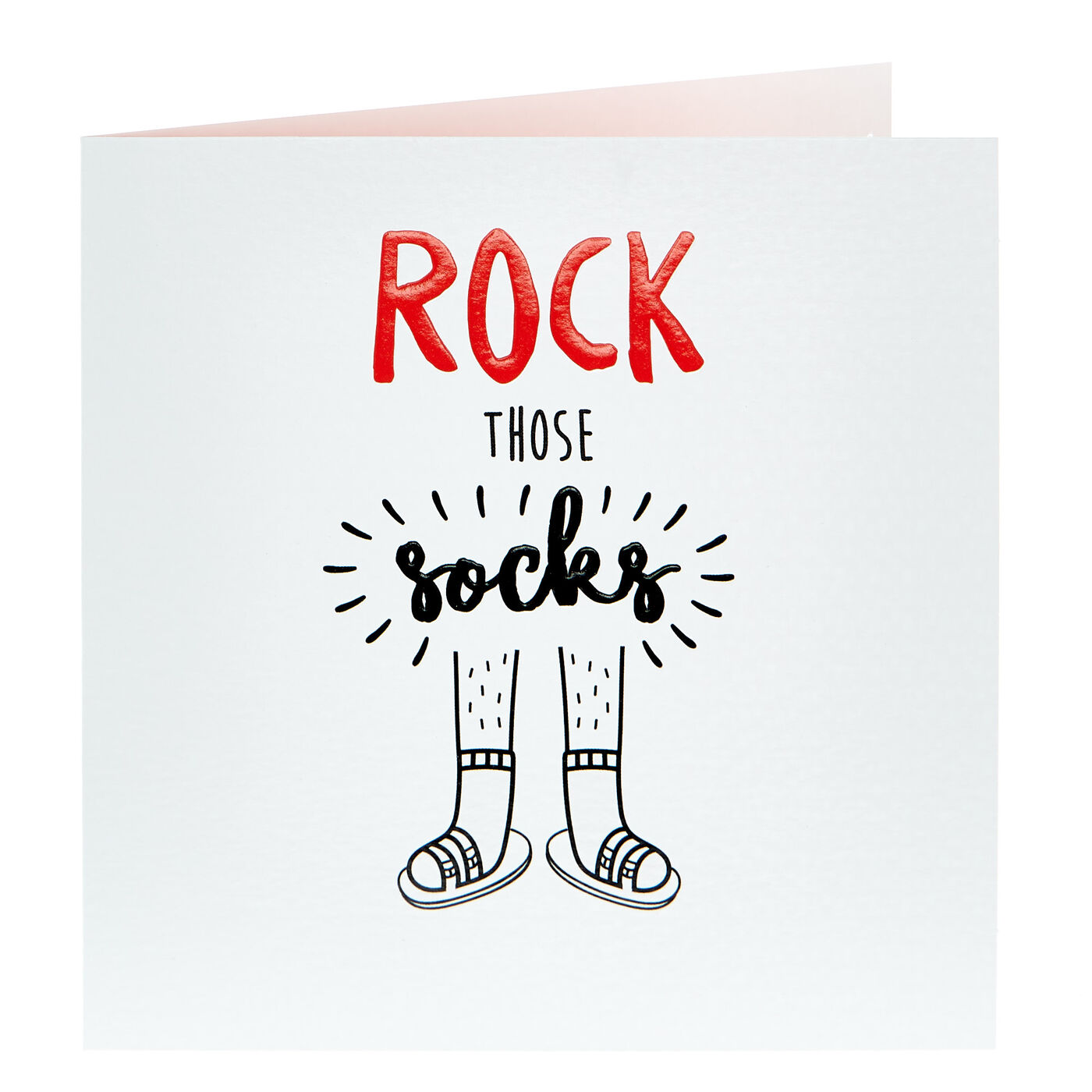 Buy Birthday Card - Rock Those Socks for GBP 1.49 | Card Factory UK