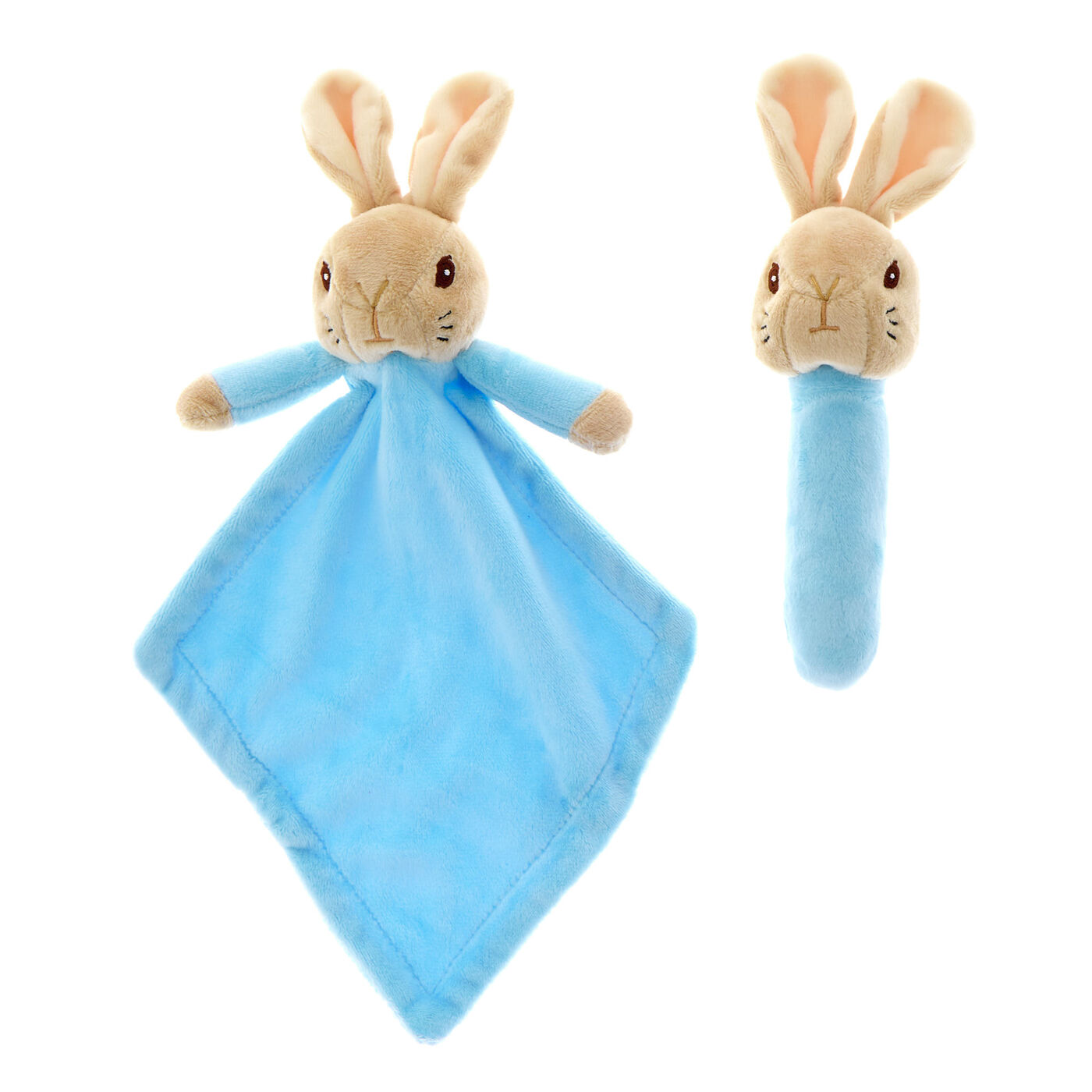 Buy Peter Rabbit Stick Rattle & Comforter for GBP 9.99 | Card Factory UK
