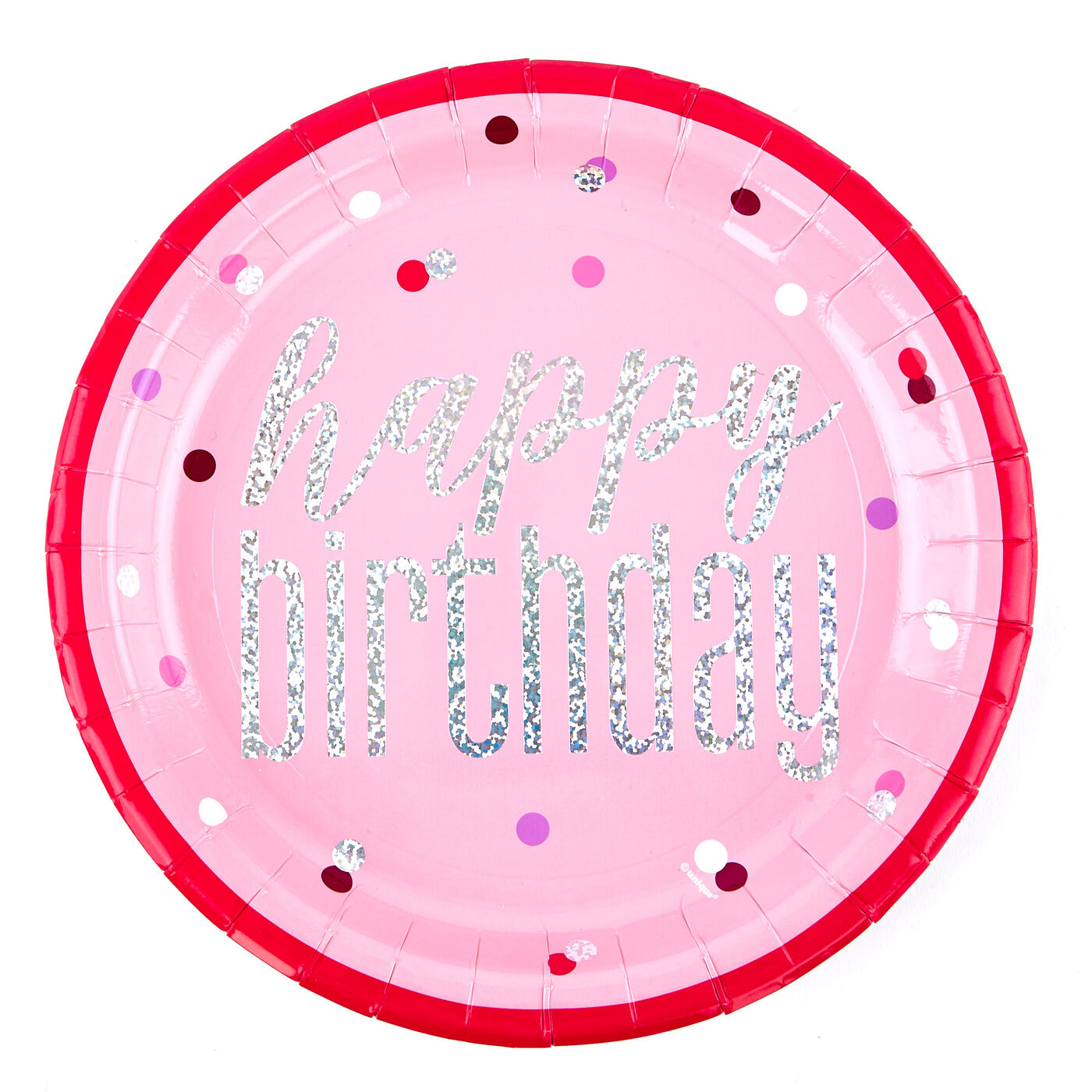 Buy Pink Happy Birthday Party Tableware & Decorations Bundle - 16 ...