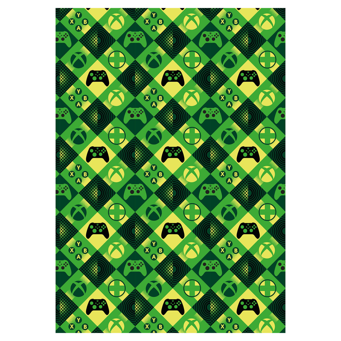 Buy XBOX Wrapping Paper - 2 Sheets & 2 Tags for GBP 1.79 | Card Factory UK