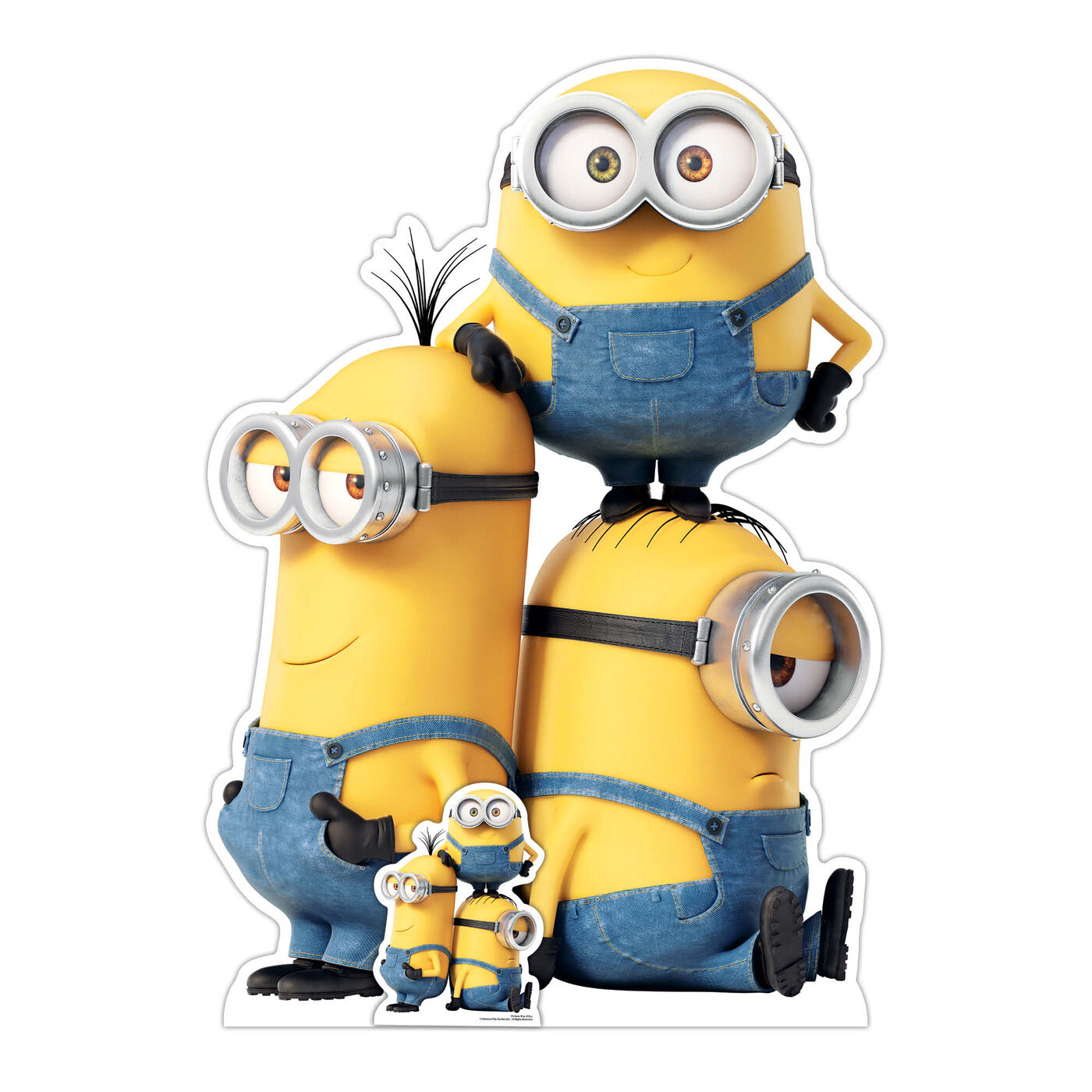Buy Medium Minions Trio Cardboard Cutout for GBP 29.99 | Card Factory UK