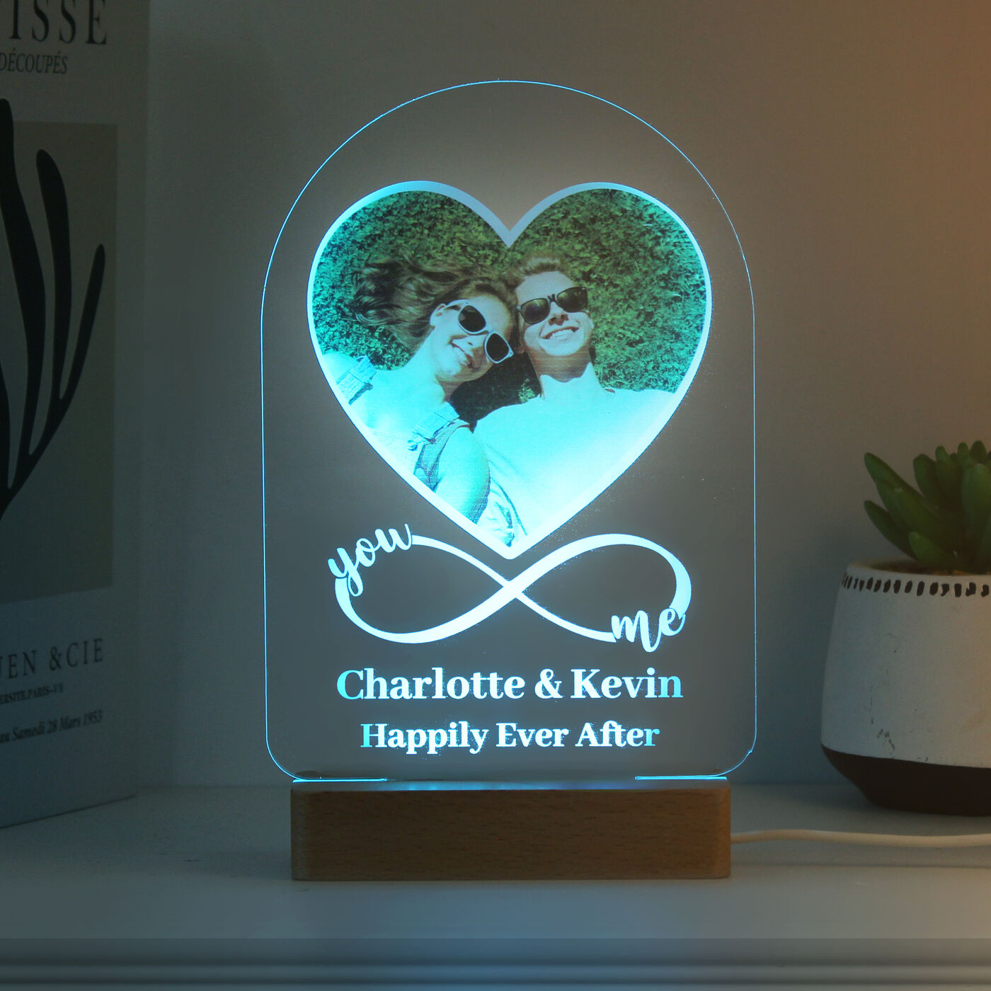 Buy Photo Upload You & Me LED Light for GBP 23.99 | Card Factory UK