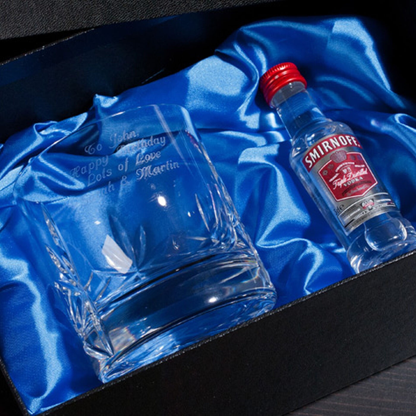 Buy Engraved Crystal Tumbler and Vodka Gift Set for GBP 35.99 | Card ...