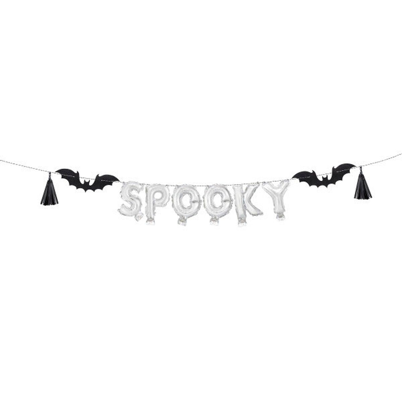 Buy Spooky Mini Foil Letter Balloon Banner Kit for GBP 3.74 | Card ...