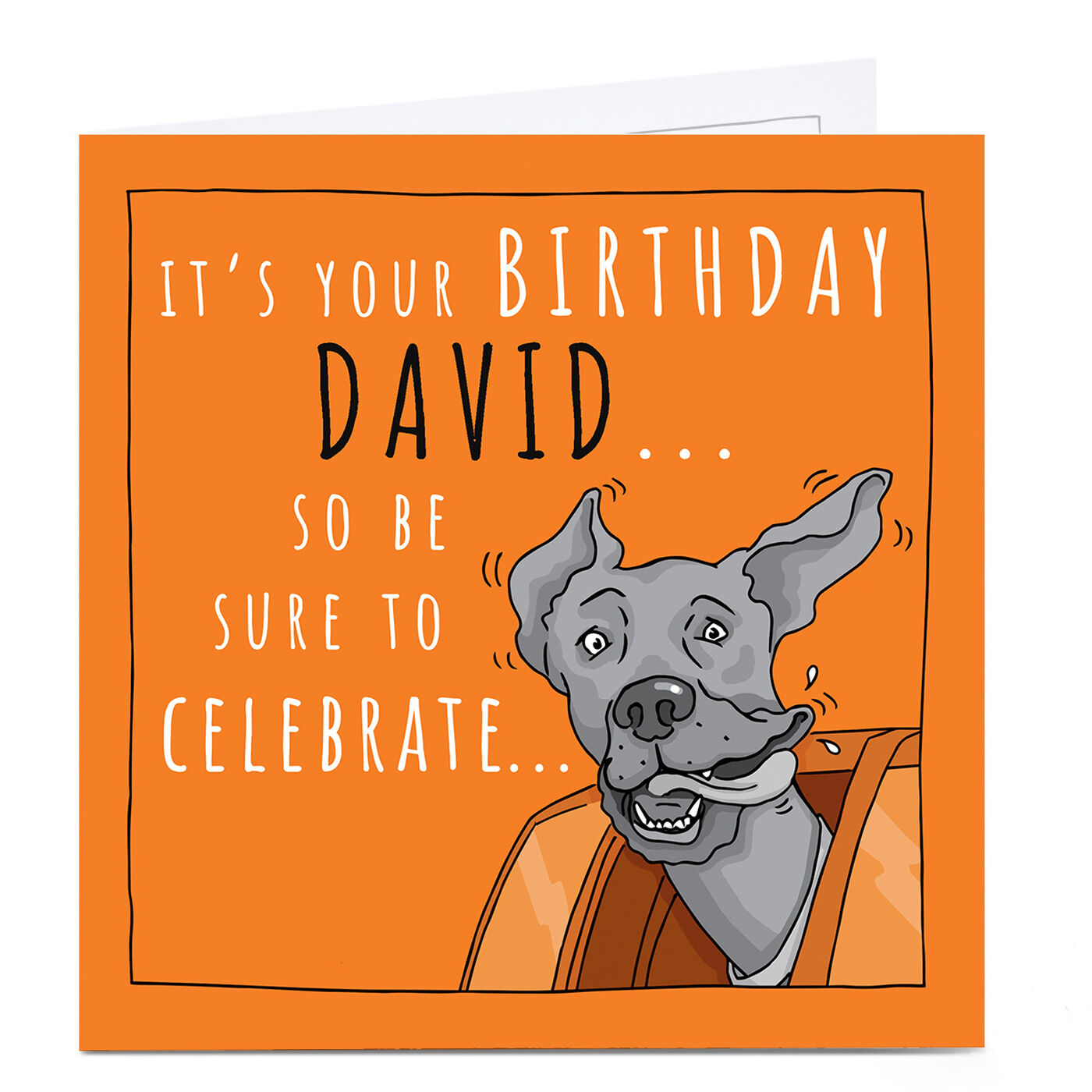 Buy Personalised Totally Pawsome Birthday Card - Be Sure To Celebrate ...