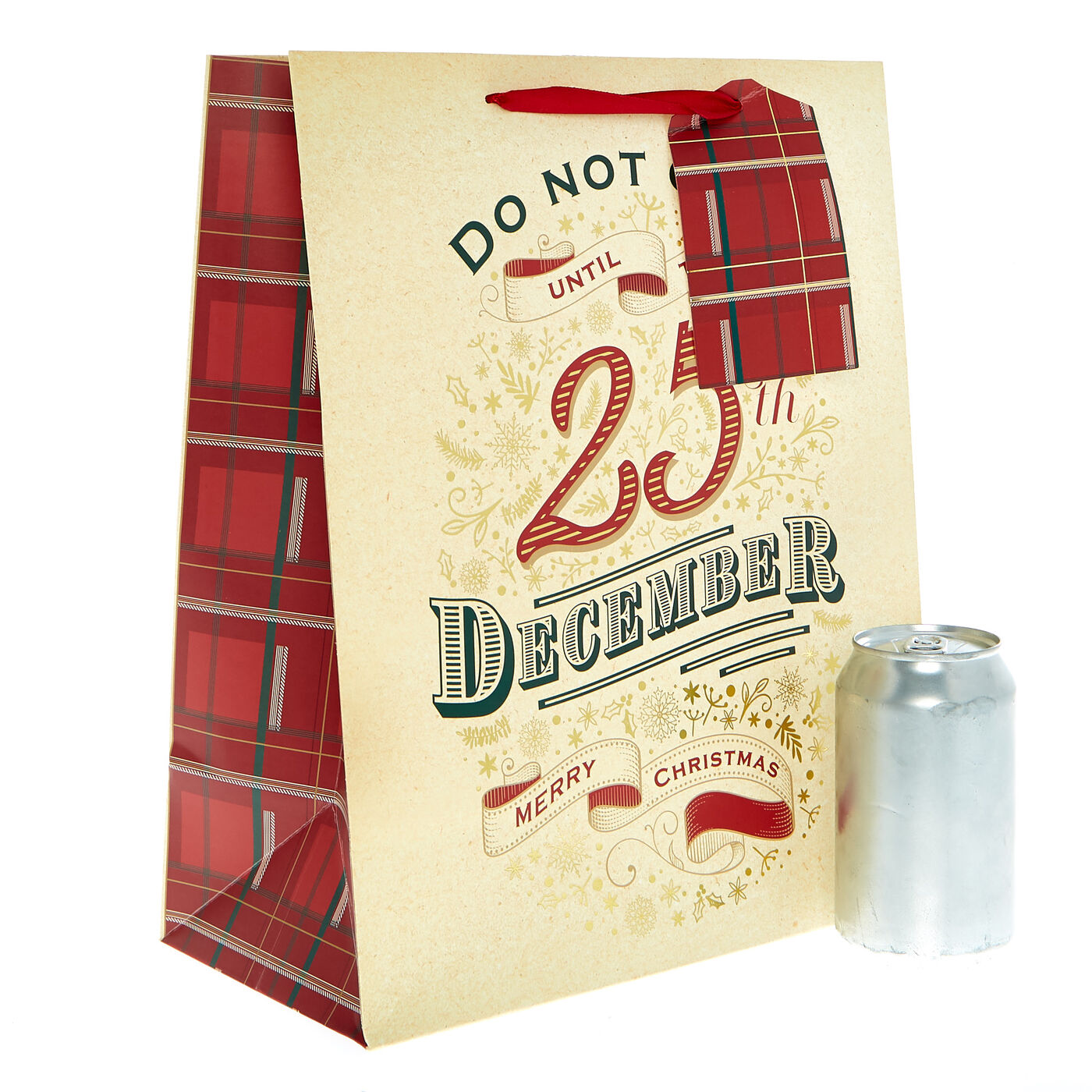 Buy Large Portrait 25th December Christmas Gift Bag for GBP 1.49 | Card ...