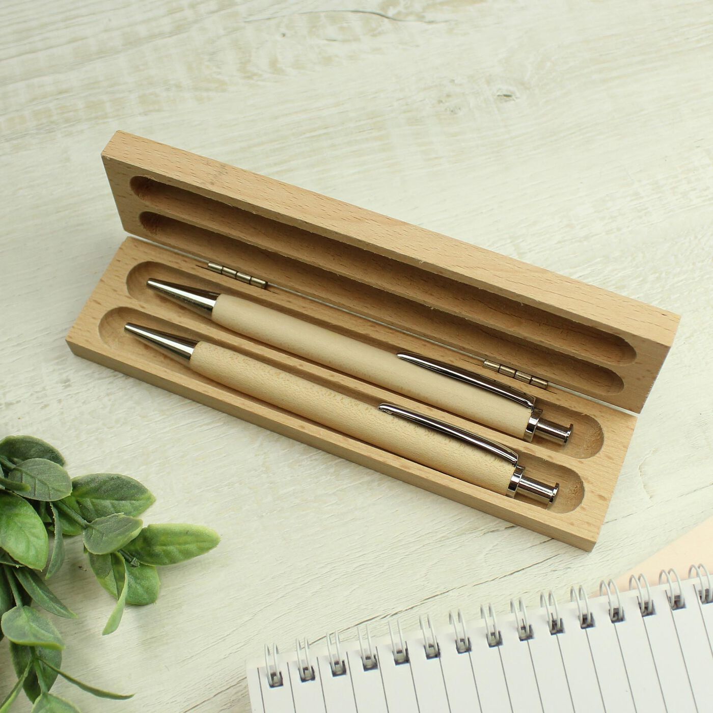 Buy Personalised Highland Cow Wooden Pen & Pencil Set for GBP 16.99 ...