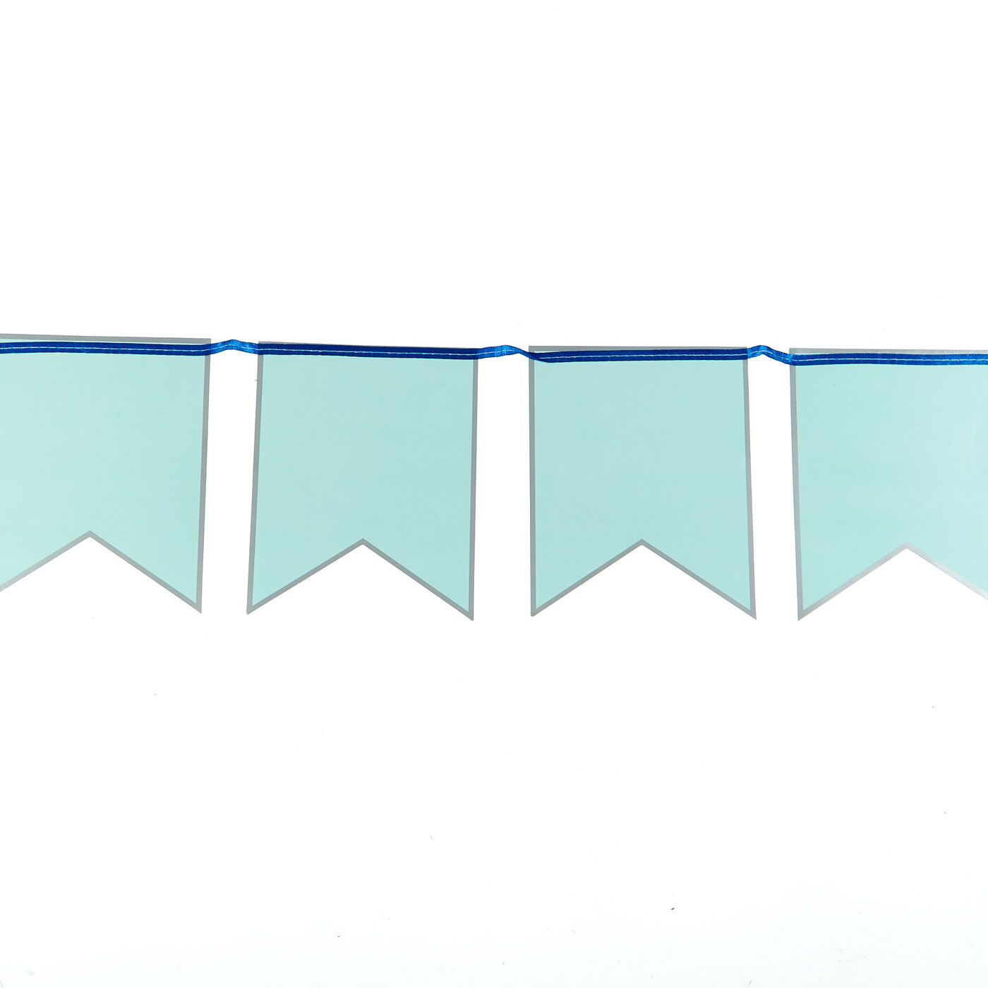 Buy Teal & Silver Bunting 3m for GBP 0.99 | Card Factory UK